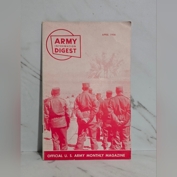 Other | Vintage 5s Magazine Booklet Army Information Digest Military ...